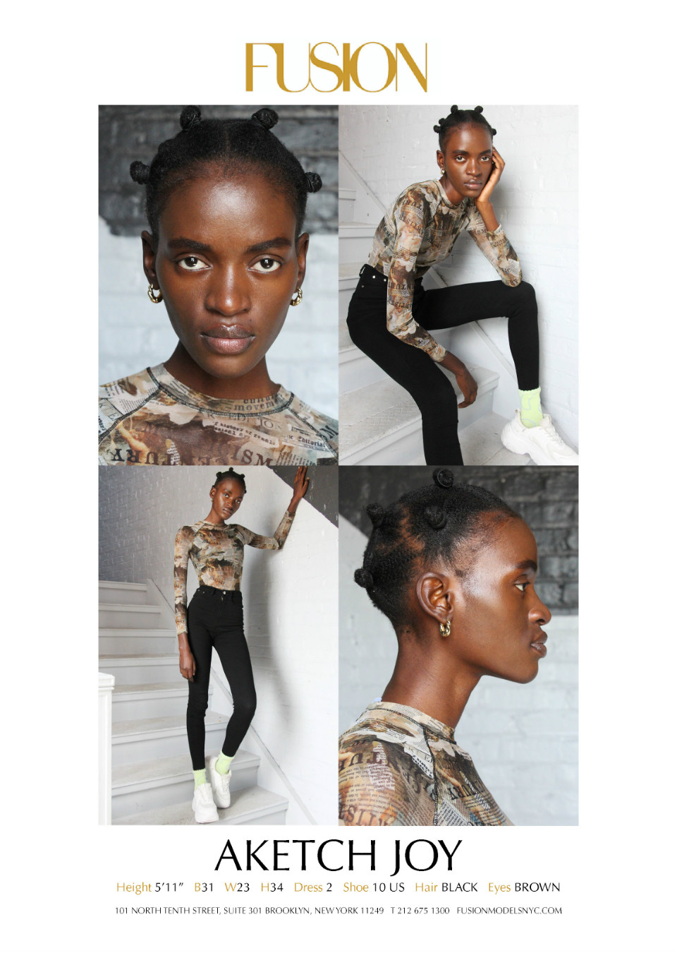 Aketch Joy | Fusion Models New York